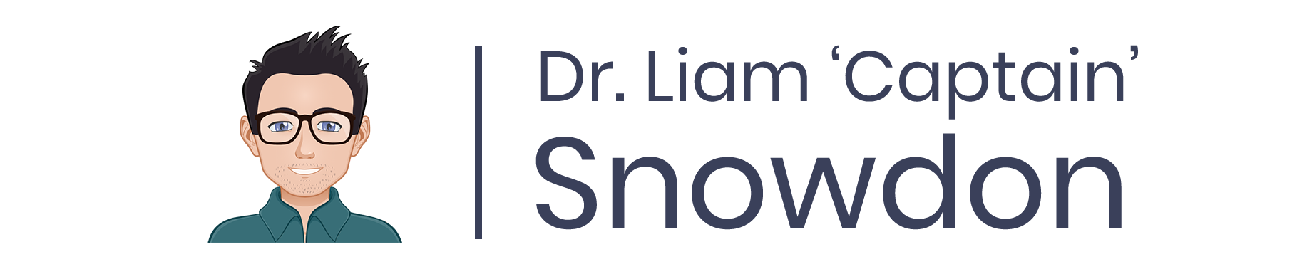 Dr. Liam 'Captain' Snowdon | Captain Snowdon Logo Normal Large Avatr
